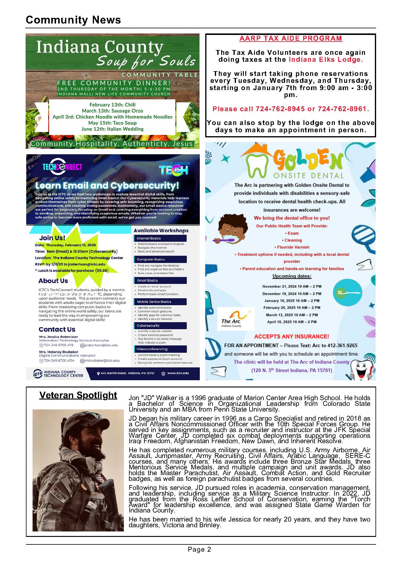 VA Newsletter | Veteran Affairs | Indiana County Pennsylvania